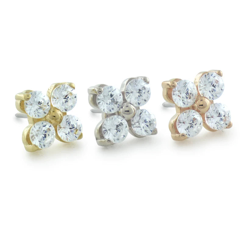 18k Gold Forte End – Tacoma's Best Piercing